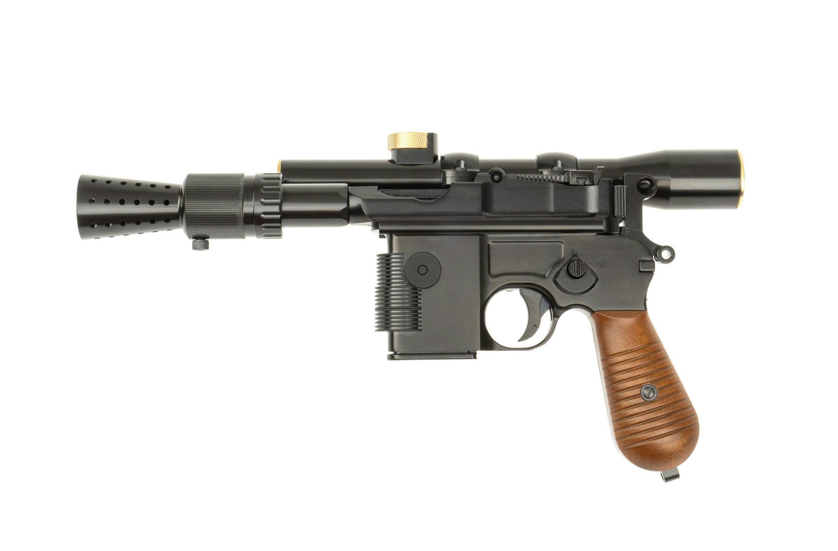 AW Custom Limited Edition DL-44 Han Solo Blaster Mauser Broom Handle M ...