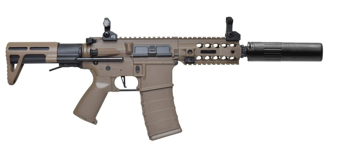 Classic Army AR4-SBR SUPPRESSED (ECS) AEG – 007 Airsoft Ltd.