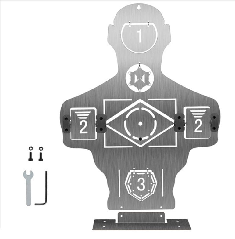 WOSPORT Half Body Stainless Steel hooting Target – 007 Airsoft Ltd.