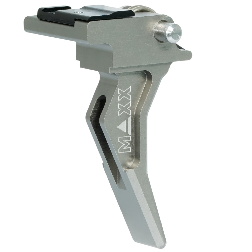 MAXX CNC Aluminum Advanced Speed Trigger (Style E) Titanium for EVO-3 ...