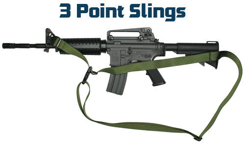 Tactical 3 Point Sling OD – 007 Airsoft Ltd.