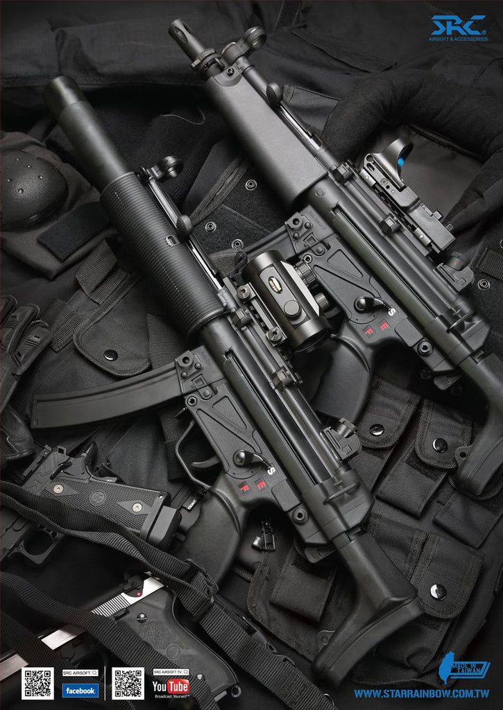 SRC SR5 SD3 CO2 GBBR – 007 Airsoft Ltd.