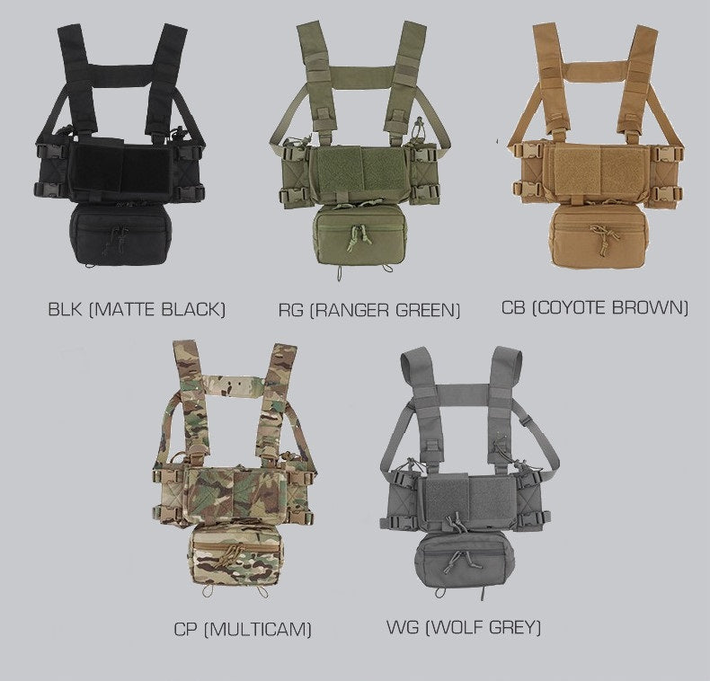 WOSport MK4 Micro Chest Rig – 007 Airsoft Ltd.