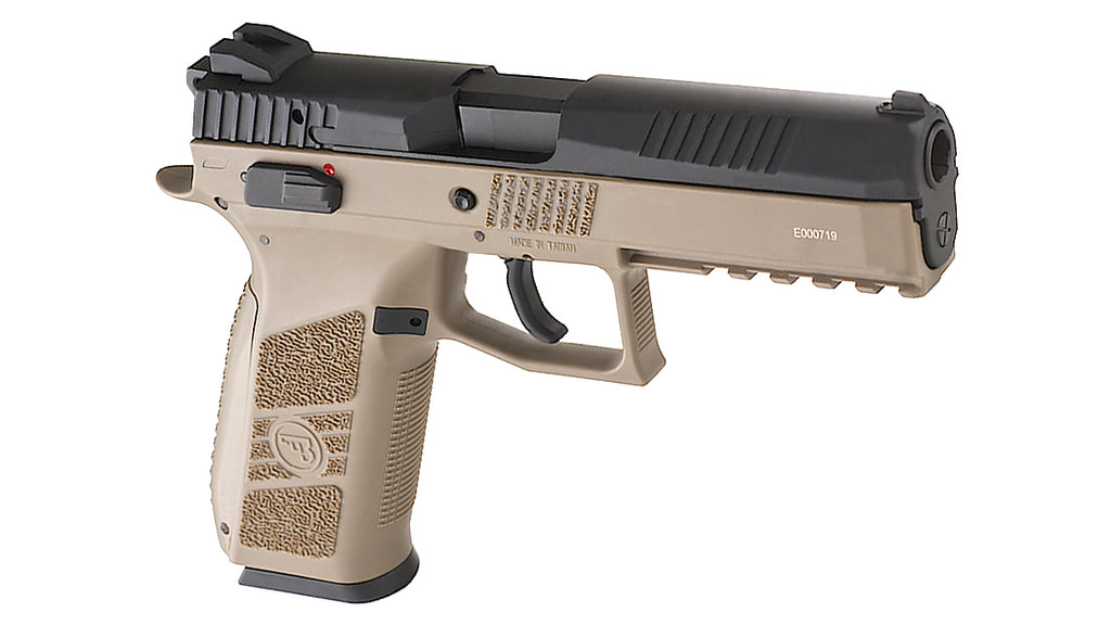 ASG (KJ) CZ P-09 Duty CO2 Tan – 007 Airsoft Ltd.