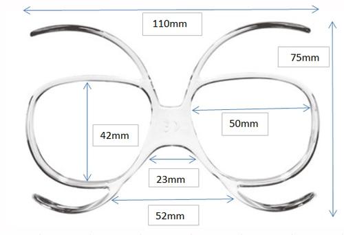 Universal Goggles RX Insert – 007 Airsoft Ltd.