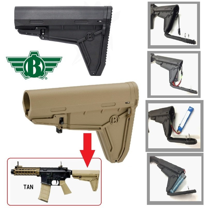 BOLT BOE DELTA Stock Black – 007 Airsoft Ltd.