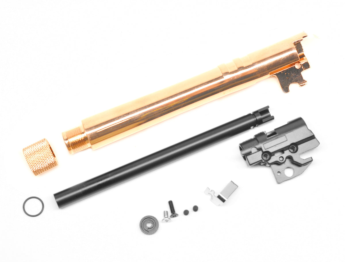 SRC Hi-Capa Threaded Outer Barrel Full Kit Rose Gold – 007 Airsoft Ltd.