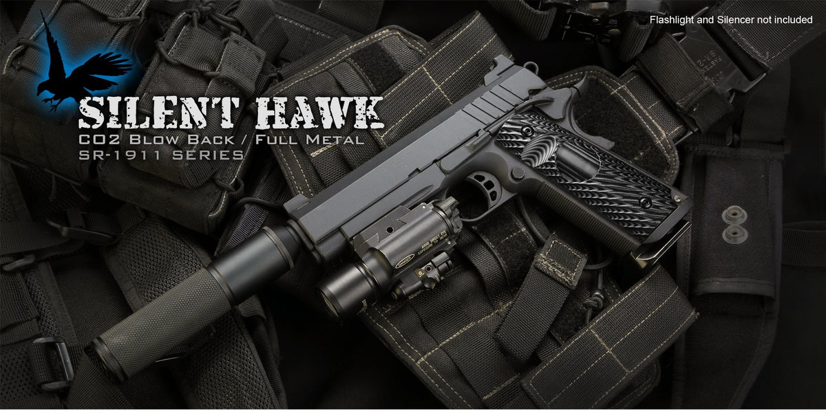 SRC Silent Hawk CO2 - 2023 Special Edition – 007 Airsoft Ltd.